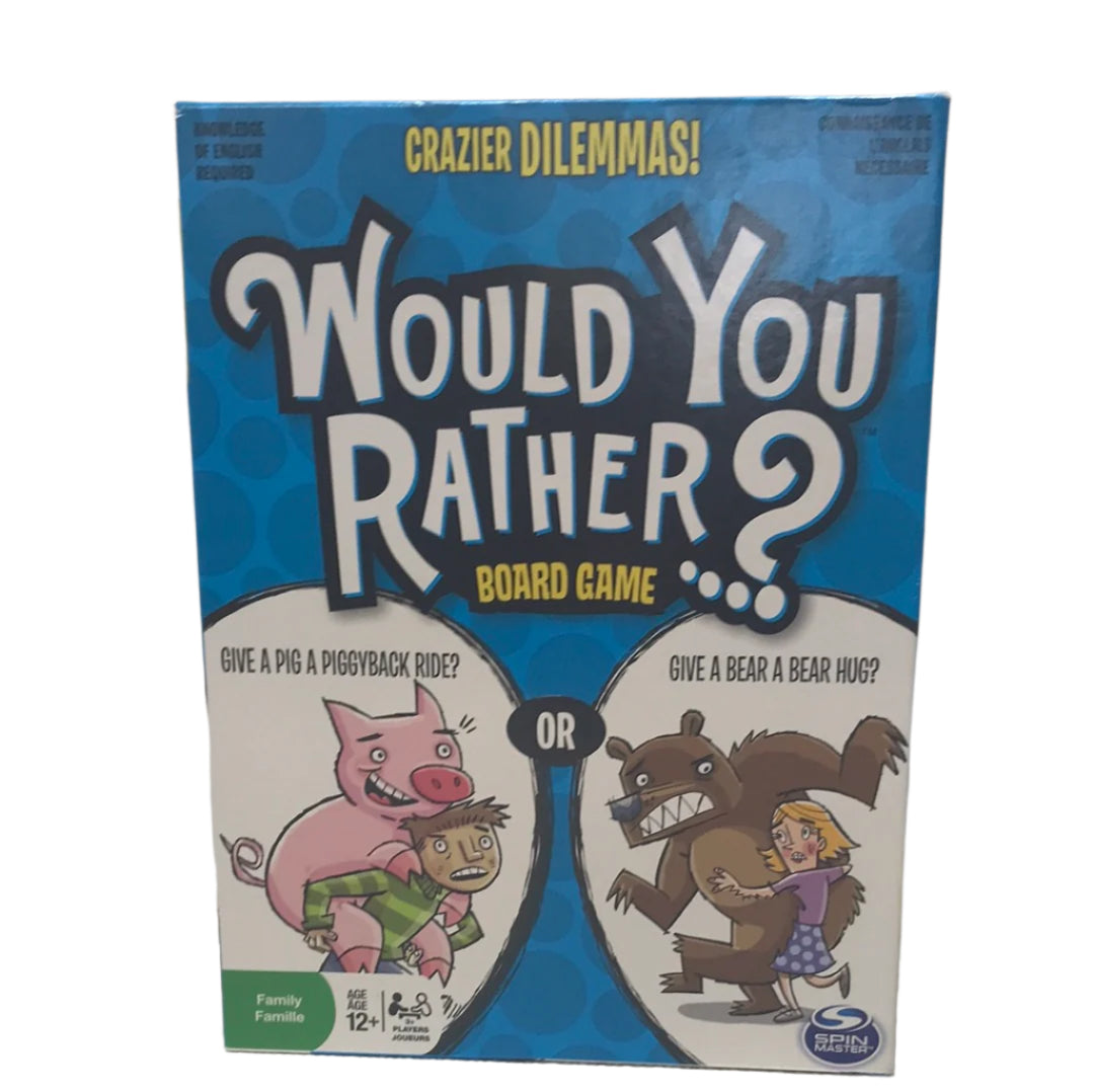Would You Rather? Board Game COMPLETE – The Puzzle Piece